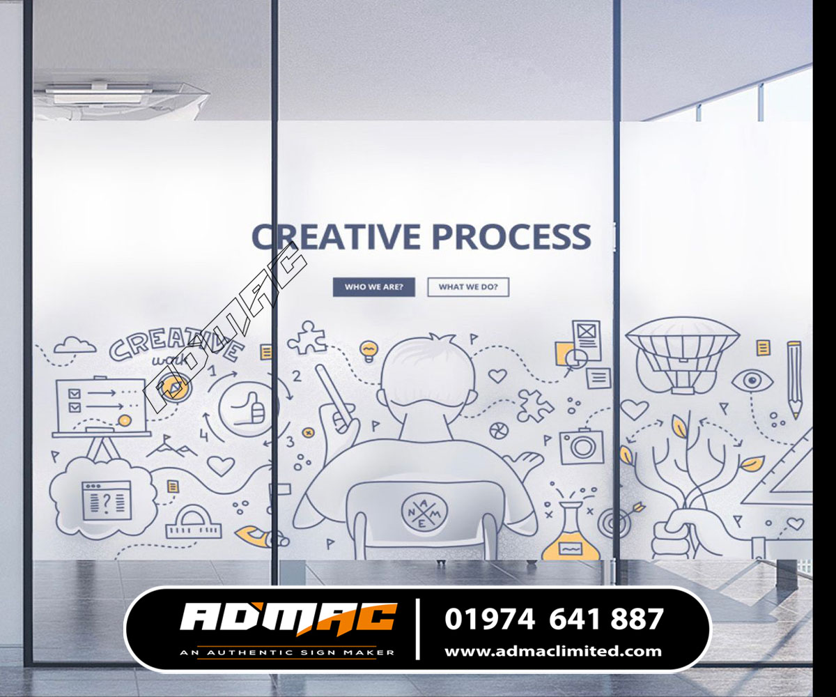 Frosted Glass Stickers